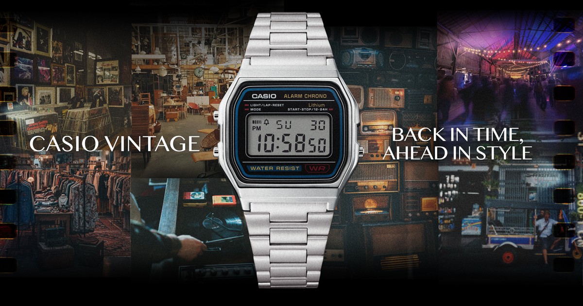 Tái hiện hành trình Casio Vintage tại Bangkok, loạt mẫu kinh điển tái ...