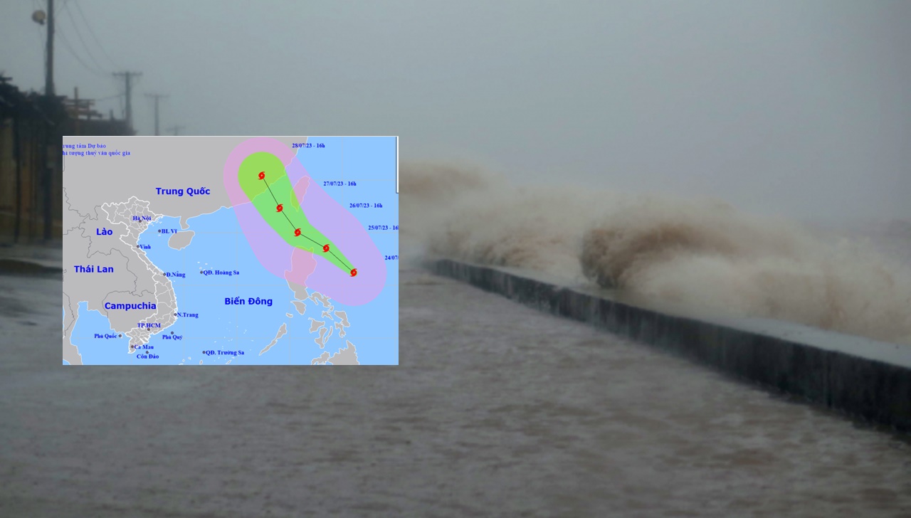 Bão Doksuri giật trên cấp 17, khu vực nào của Việt Nam sẽ bị ảnh hưởng ...