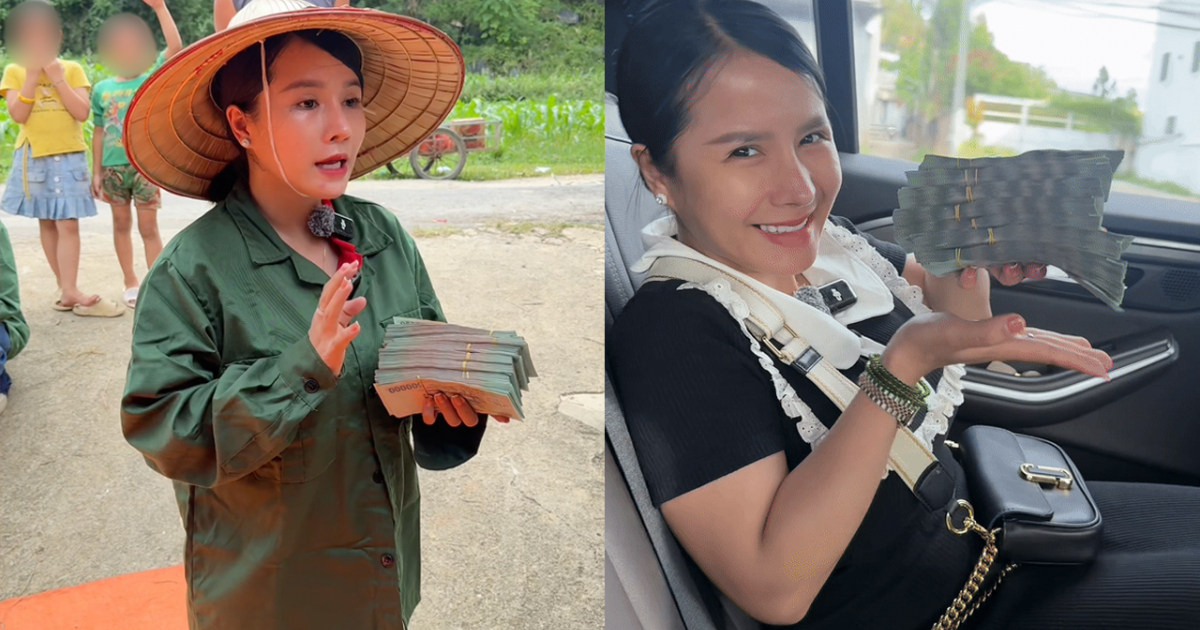 Bị nói “làm màu” khi cầm 320 triệu đồng đi từ thiện các tỉnh phía Bắc, bà Nhân Vlog lên tiếng