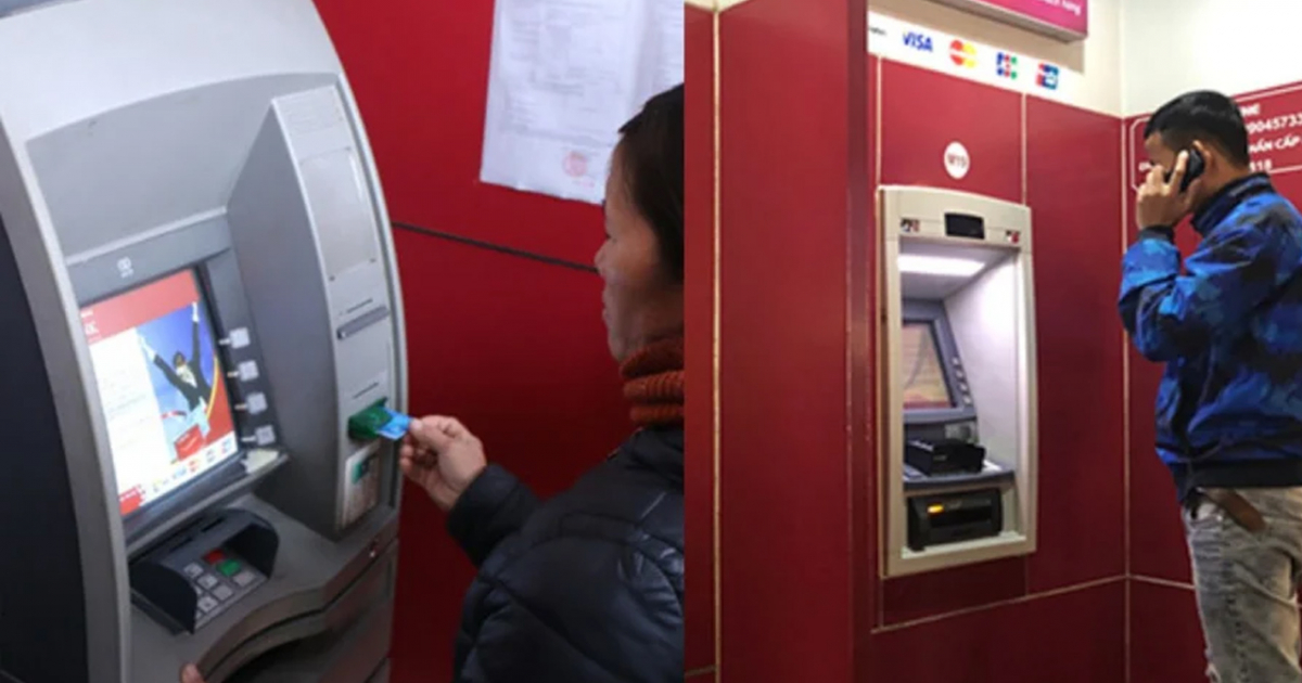 Cảnh giác chiêu lừa đảo mới xuất hiện từ tháng 1/2025 rút tiền tại cây ...