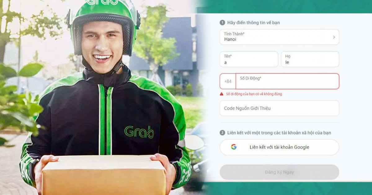 Cách đăng ký chạy Grab Online: Bước đầu chinh phục con đường nghề ...