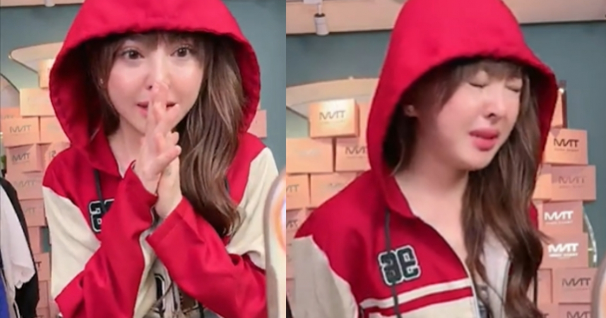 Trang Nemo cố nén nước mắt trong buổi livestream mới nhất sau khi lĩnh ...