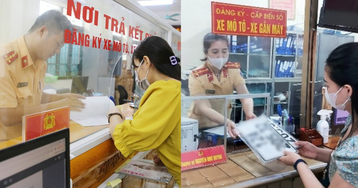 Thời hạn giải quyết cấp biển số định danh khi tiếp nhận hồ sơ đăng ký xe, người dân lưu ý kẻo bỏ lỡ