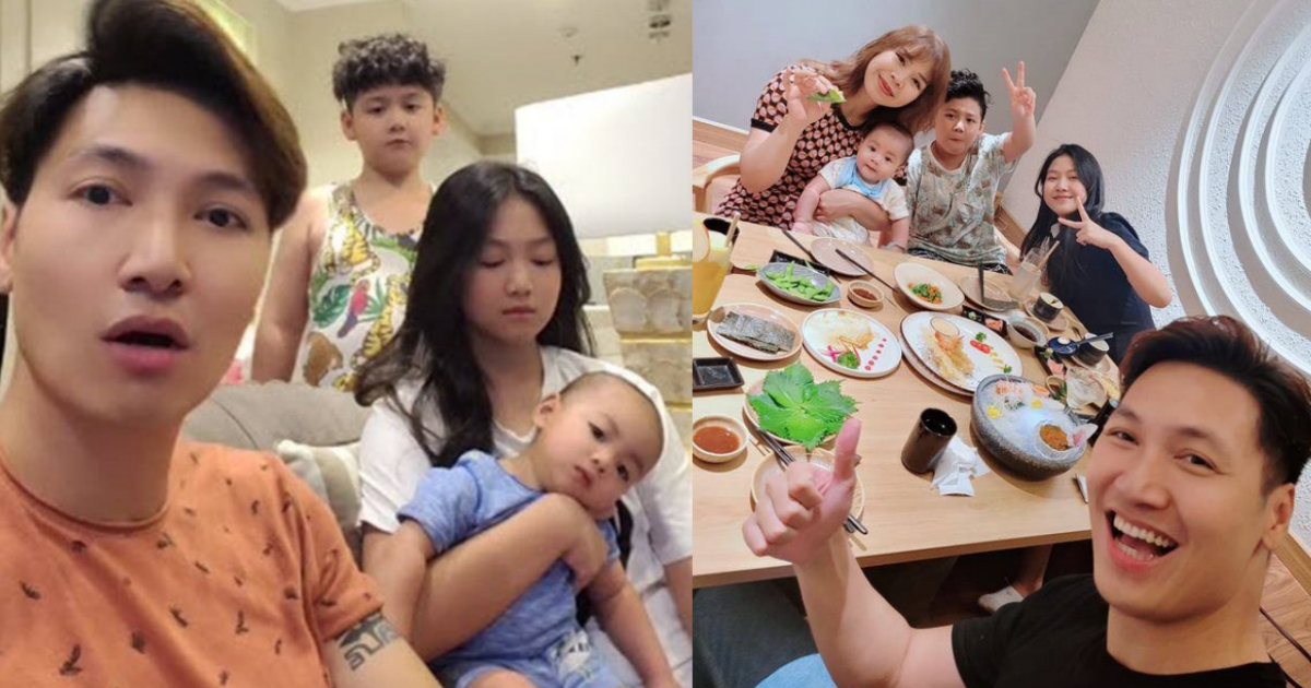 Ở nhà 7 tỷ, Mạnh Trường than không đủ gạo ăn vì nuôi 3 con tốn 27kg gạo/tháng, phải ăn mì luộc ...