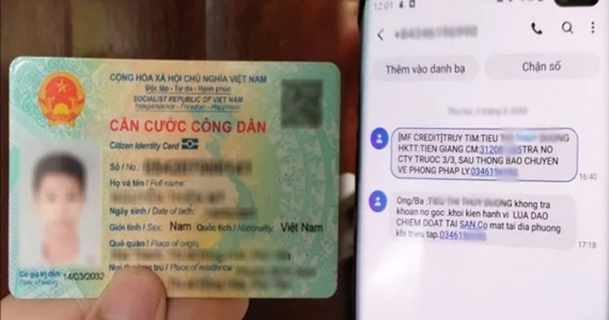 Bị vay nợ do lộ thông tin CCCD, người dân cần làm gấp ngay 1 việc xử lý kẻo tiền mất tật mang
