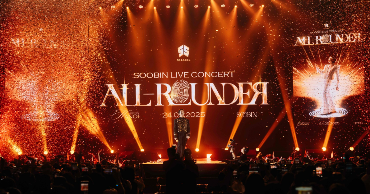 SOOBIN “cháy sạch vé” 2 đêm concert “ALL-ROUNDER”: Khẳng định vị thế nghệ sĩ đỉnh lưu tại Việt Nam