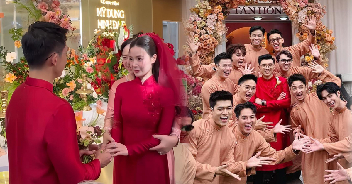 Đám hỏi Midu và thiếu gia Minh Đạt: tráp lễ hoành tráng, đậm chất hào môn