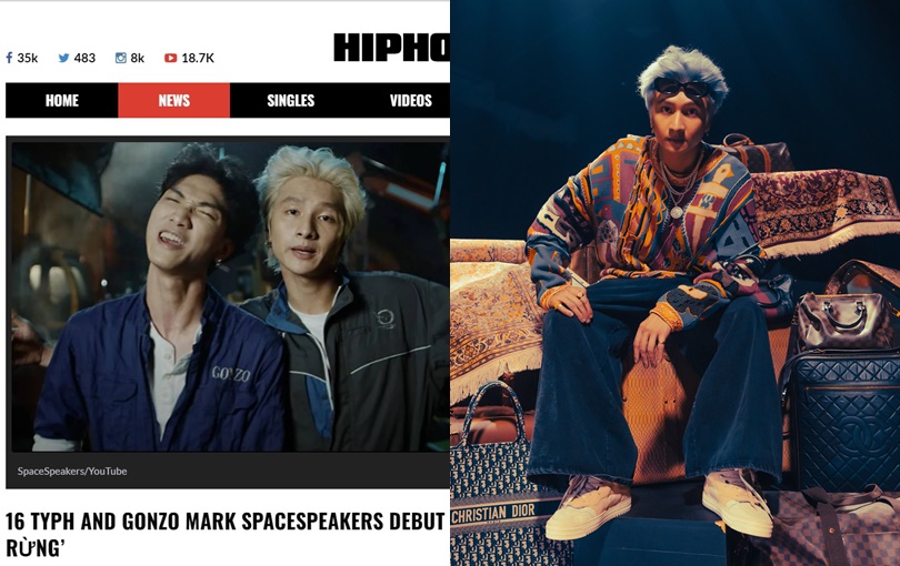 MV mới nhất của 16 Typh được tạp chí Hiphop danh tiếng thế giới dành ...