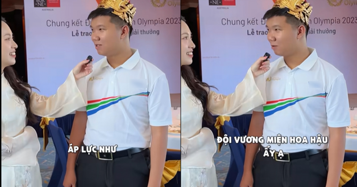 Quán quân Olympia 2023 Lê Xuân Mạnh: Áp lực đội vòng nguyệt quế như đội ...