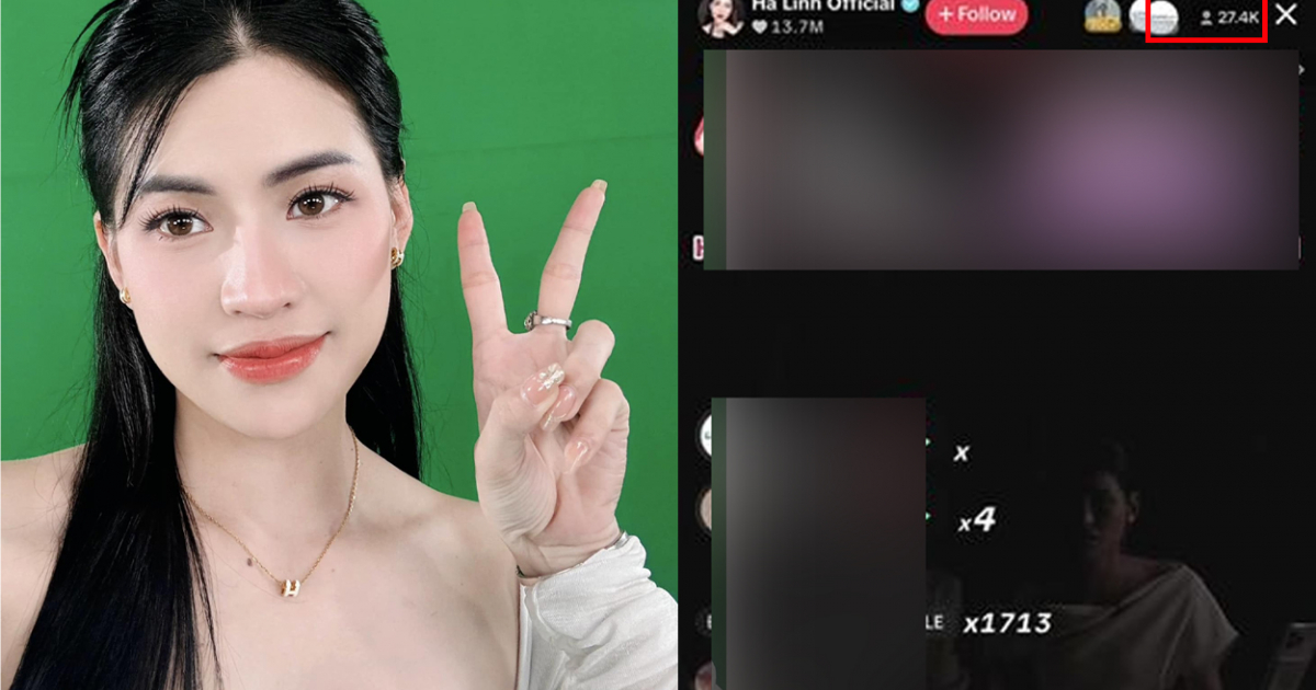 Tiktoker Võ Hà Linh bị nghi gian lận mắt xem livestream vì sự cố mất điện?