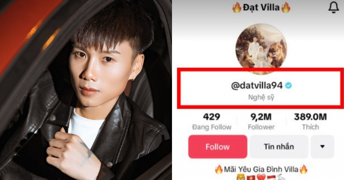 Đạt Villa tự gắn danh xưng “Nghệ sĩ” cho kênh Tiktok hơn 9 triệu follow, dân tình đồng loạt bất bình