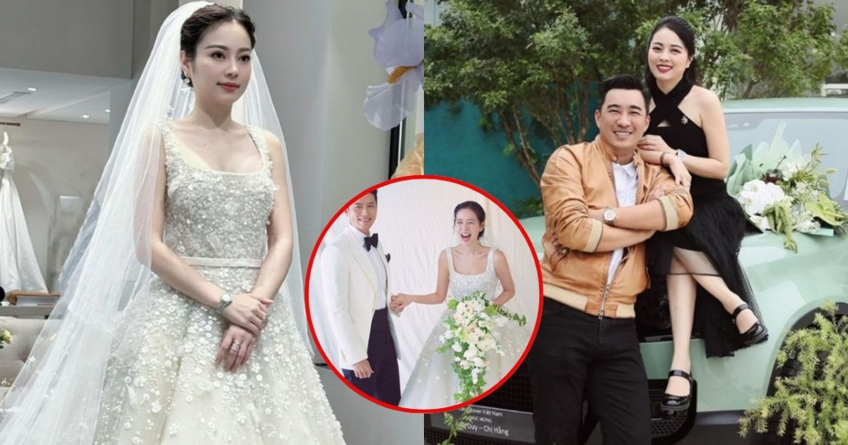 Hot mom Hằng Túi mặc váy cưới giống Son Ye Jin, sắp có tin vui?