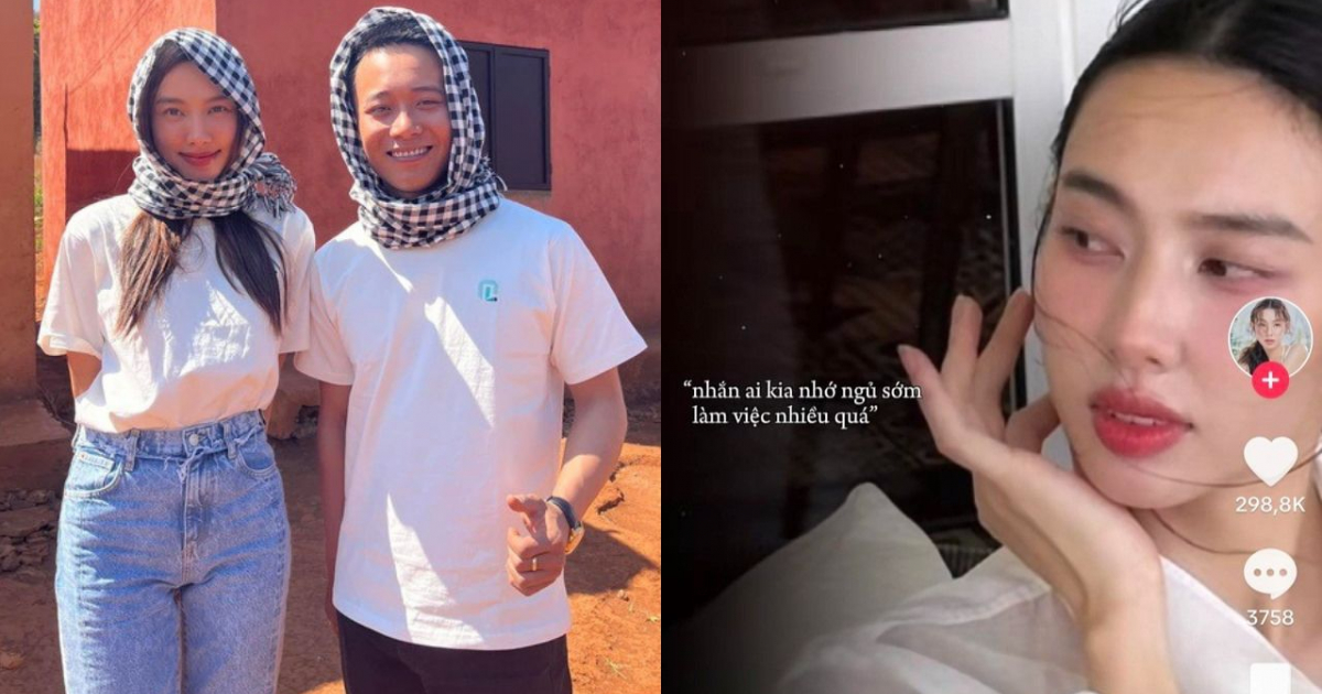 Hoa hậu Thùy Tiên lên tiếng khi bị nghi thả thính Quang Linh