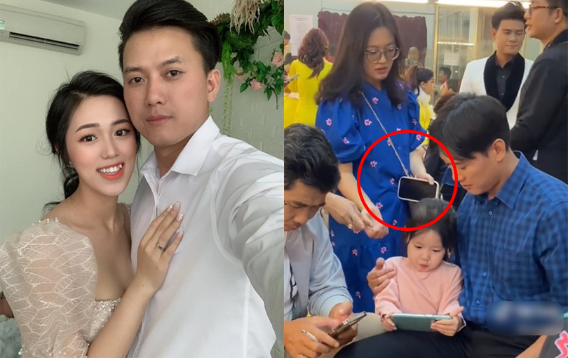 Nghi vấn vợ trẻ kém 16 tuổi của Quách Ngọc Tuyên mang thai lần 2, lộ ...