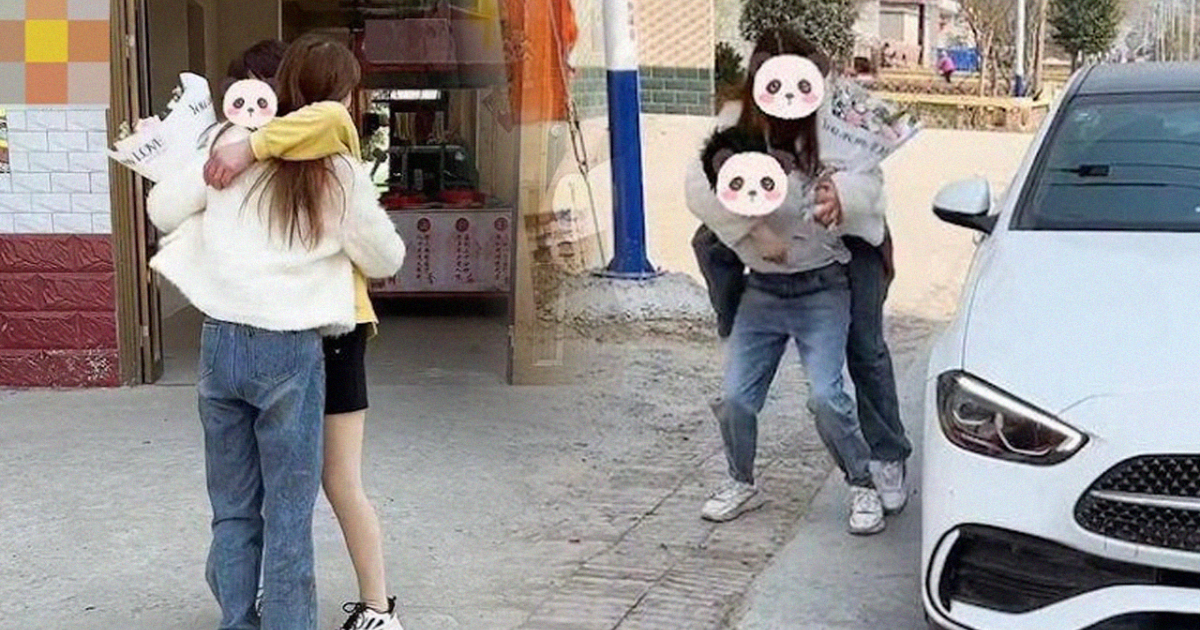 Chị gái vừa làm xong thủ tục ly hôn, em trai ôm hoa chờ sẵn chúc mừng ...