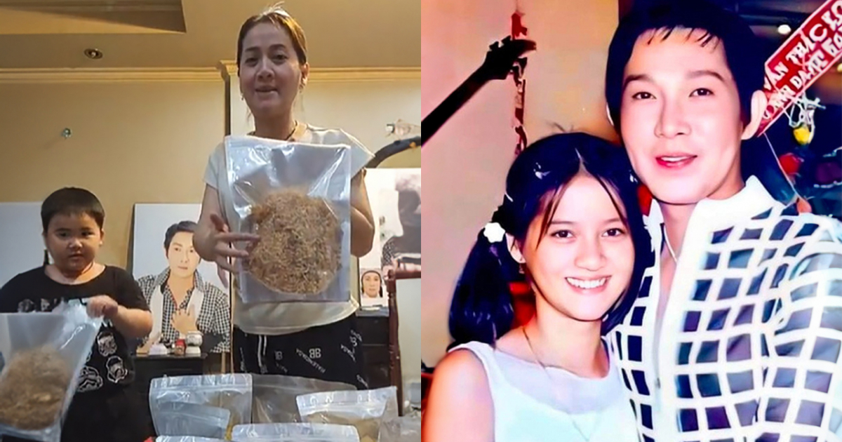 Hồng Loan livestream kiếm sống trong phòng cố NS Vũ Linh, mong không ai ...