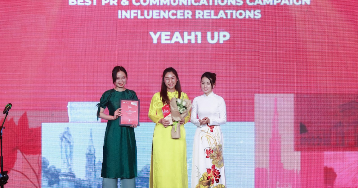 YeaH1 Up đứng trước cơ hội tranh giải “Giải Quan hệ Công chúng Xuất sắc Đông Nam Á” lần thứ IV