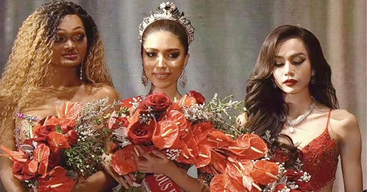 Dân mạng xịt keo khi thấy đại diện Thái Lan vào top 3 Miss Fabulous ...