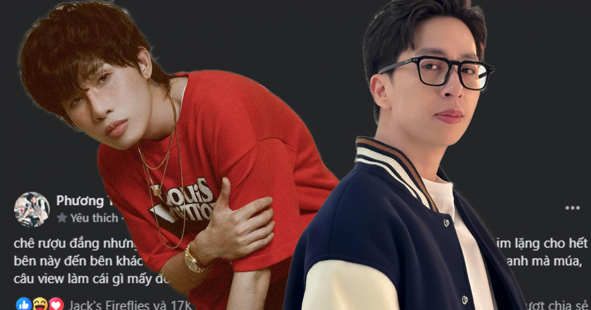 Ca sĩ Jack ám chỉ bị chơi xấu câu view netizen gọi ViruSs?