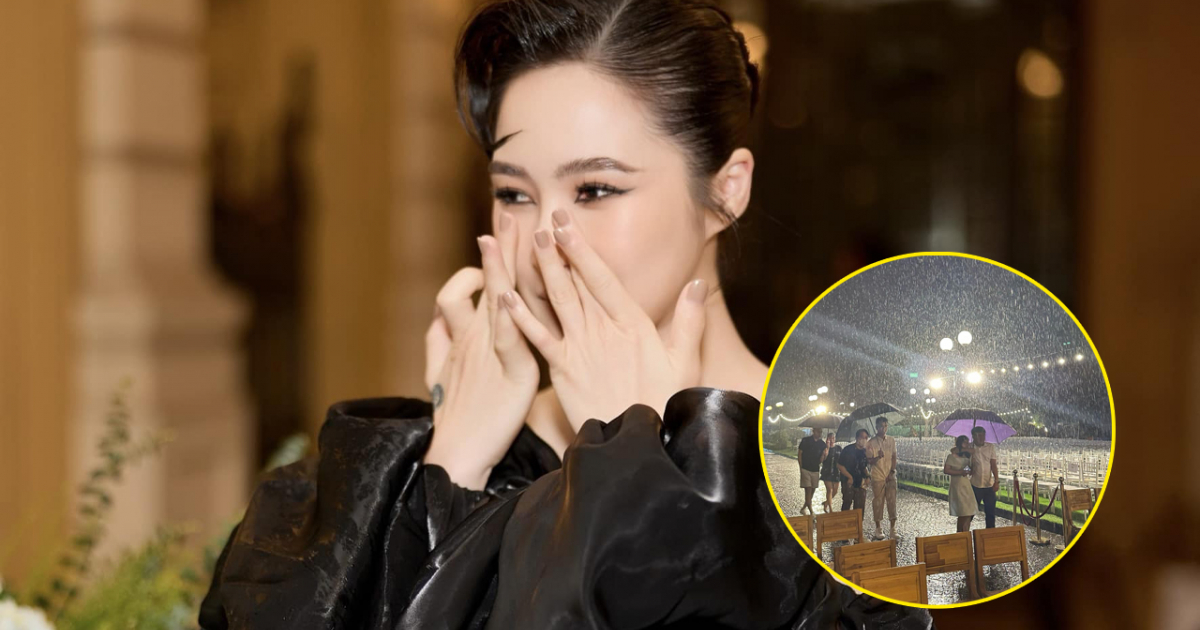 Hương Tràm hủy show Em gái mưa vì trời mưa lớn
