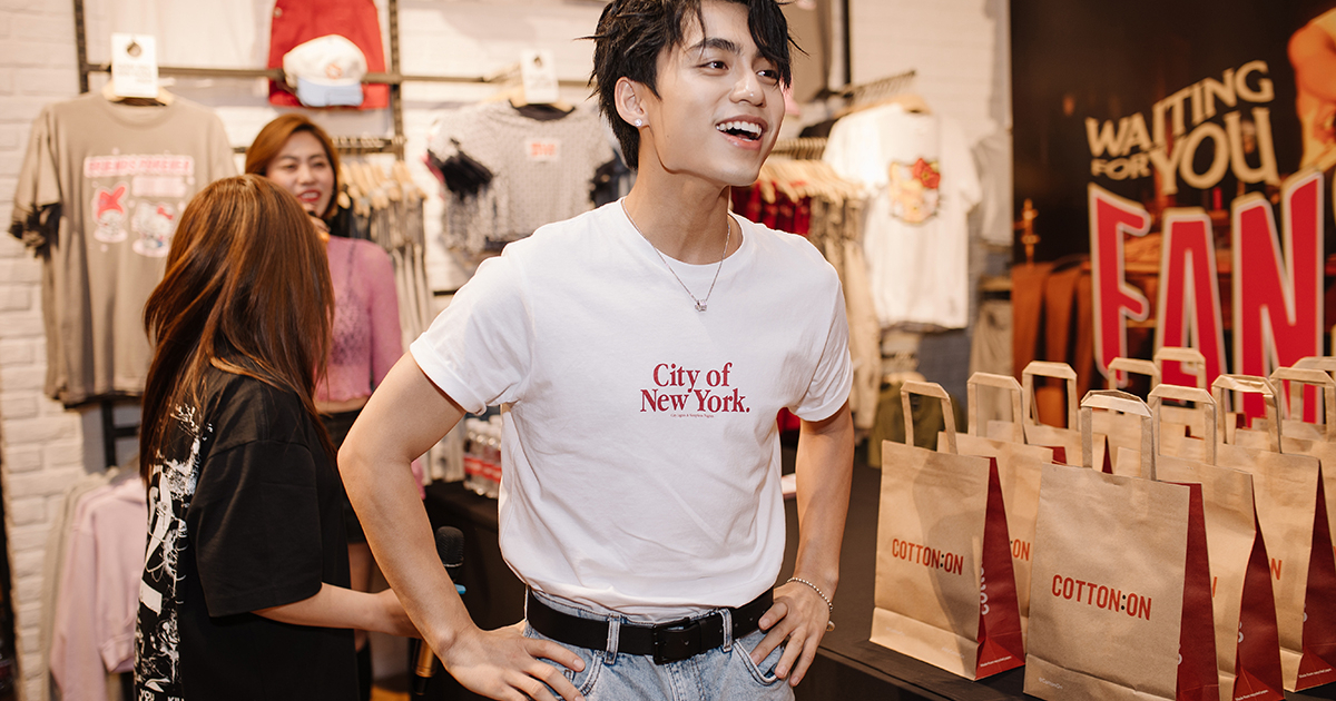 Fansign độc quyền của MONO đồng hành cùng Cotton On