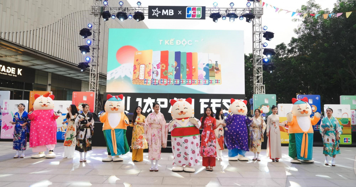 Sự kiện Hi Japan Fest! ra mắt thẻ MB Hi JCB Collection có gì đặc biệt ...