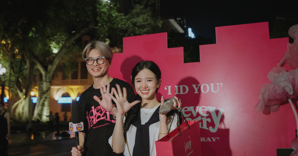 Thương hiệu IDEVERRAY tạo xu hướng tỏ tình “I ID YOU” mới trong giới ...
