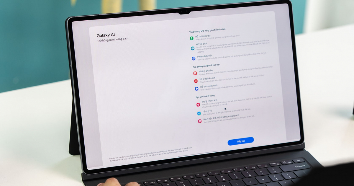 Làm việc “chất chơi”, sáng tạo thỏa sức cùng chiếc AI tablet này