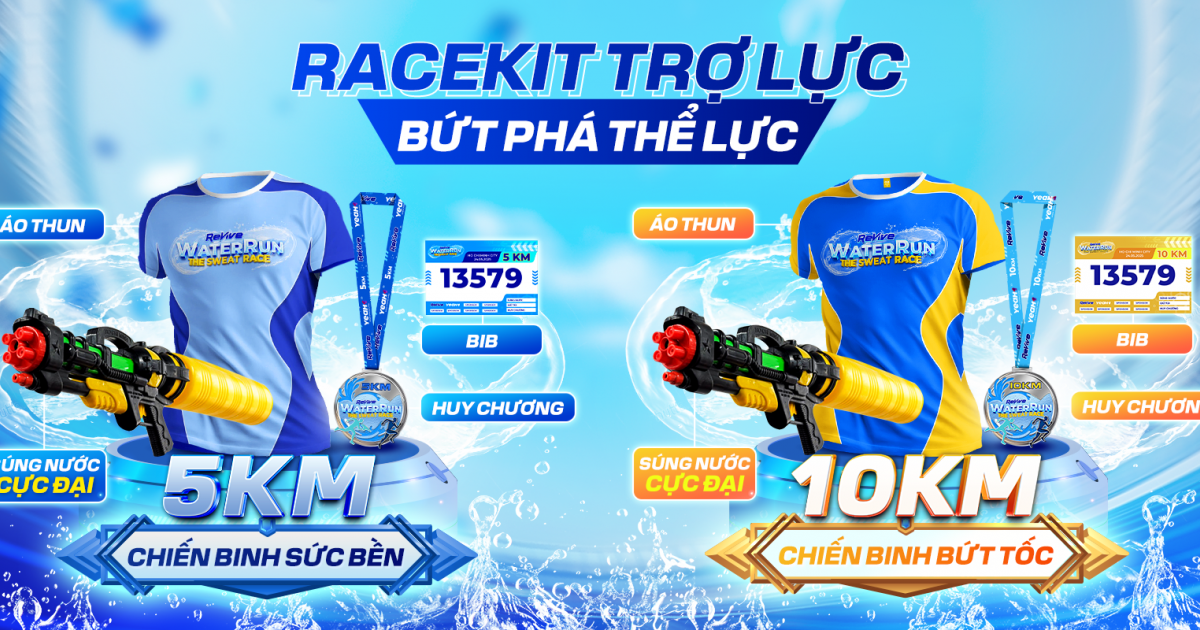 Revive Water Run 2025 - sân chơi thể thao độc nhất không thể bỏ lỡ ...