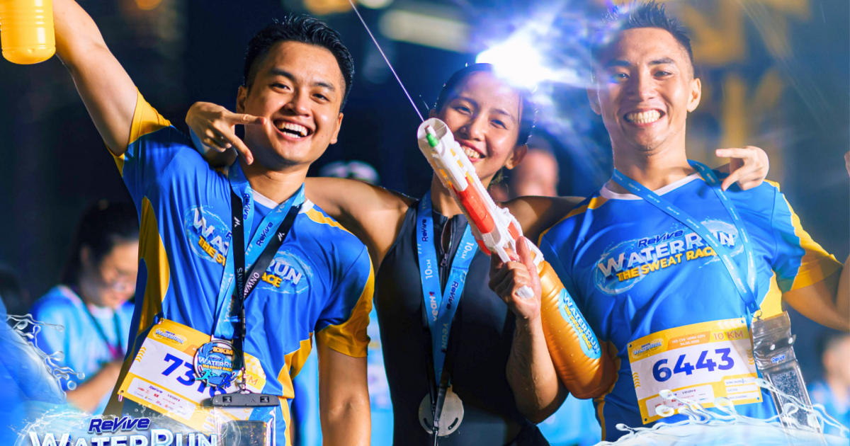 Revive Water Run 2025: hành trình vượt giới hạn thể lực của 8000 chiến ...