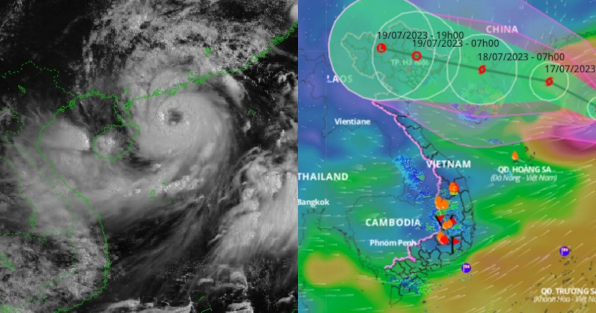Bão số 1 Talim – cơn bão đầu tiên năm 2023 do nước nào đặt tên mà ý ...