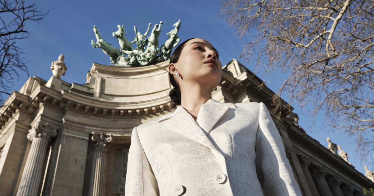 Trần Lãng Khê - “đóa hồng” kiêu hãnh trong Bộ sưu tập “Madame Bình - Khiêu vũ cùng đàn sói”