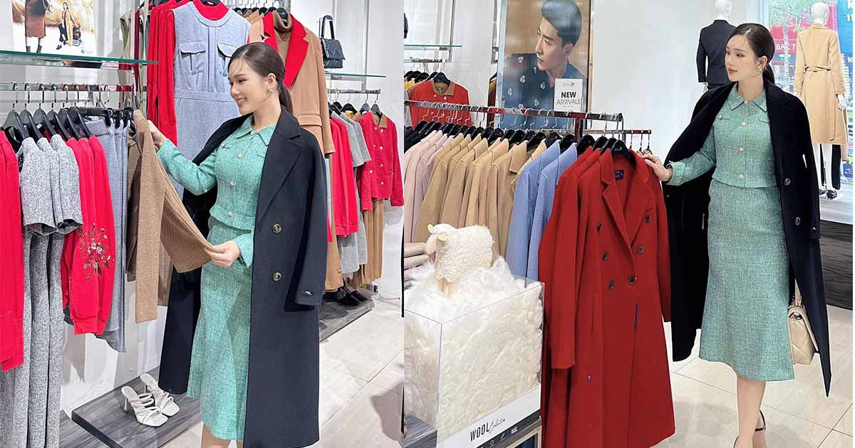 Ngọc Anh “Phố trong làng” gợi ý chị em sắm áo dạ cừu Merino chuẩn xu ...